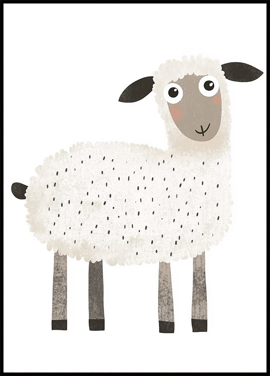 Lachende Schaap Poster | Posterbox